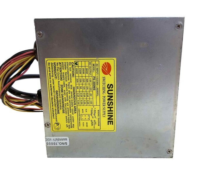 Блок питания 200W SunShine PS-200NS ATX