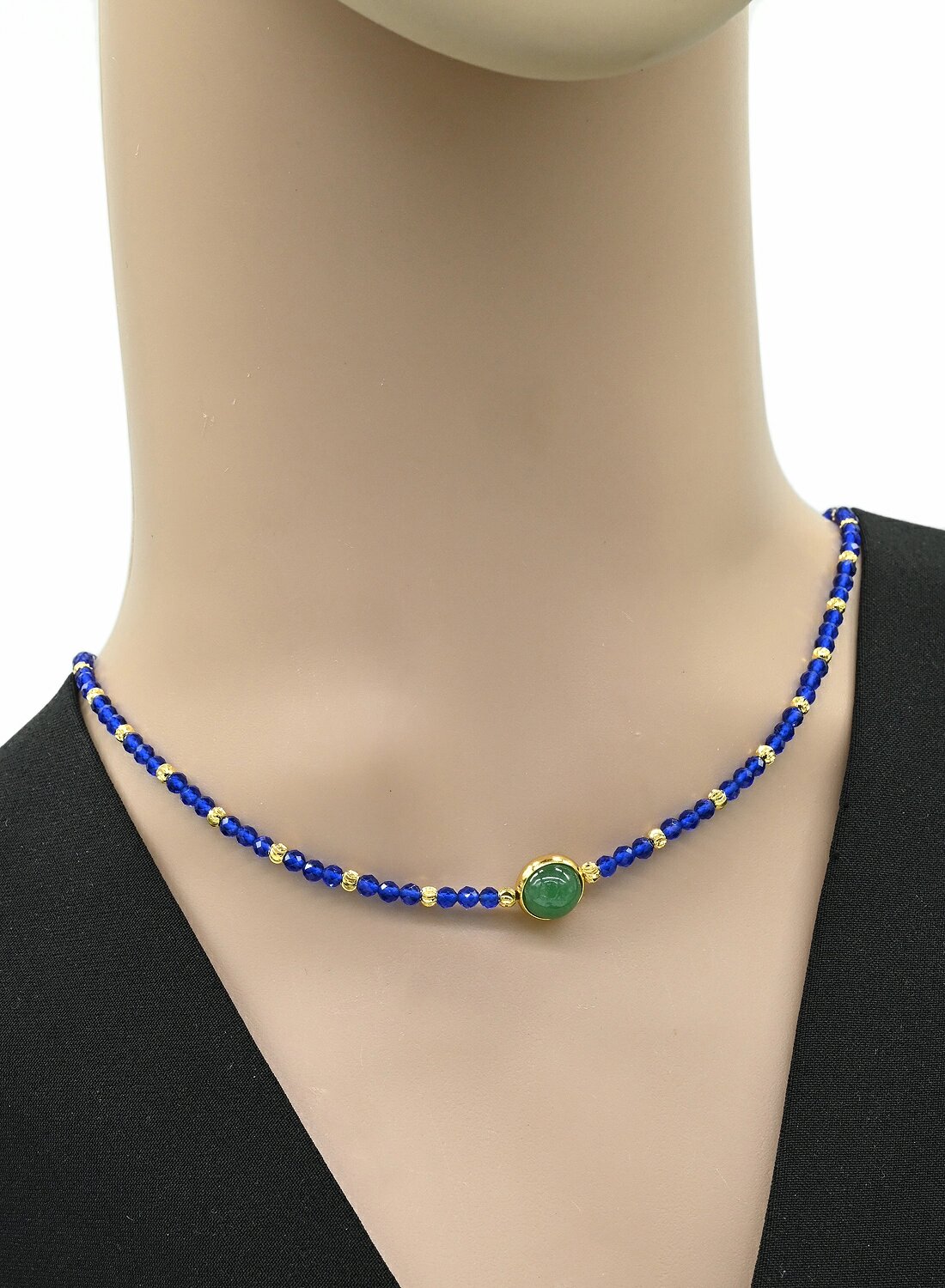 Чокер, циркон