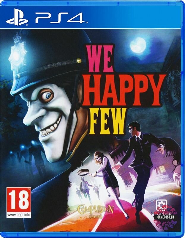 Игра We Happy Few (русские субтитры) для PS4