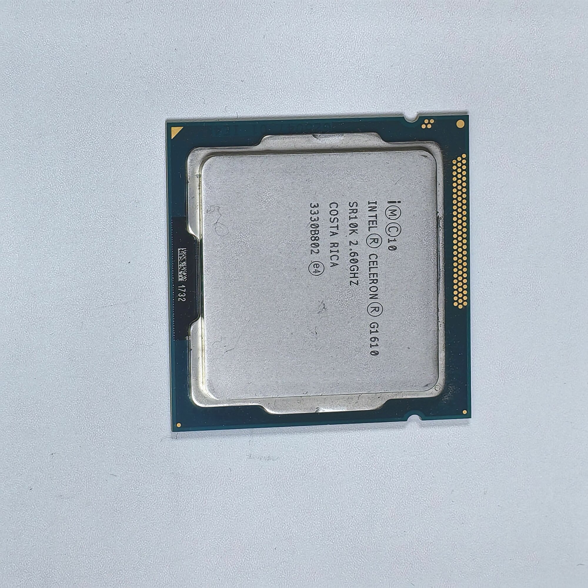 Процессор Intel Celeron G1610 (SR10K, CM8063701444901) 2.6 ГГц