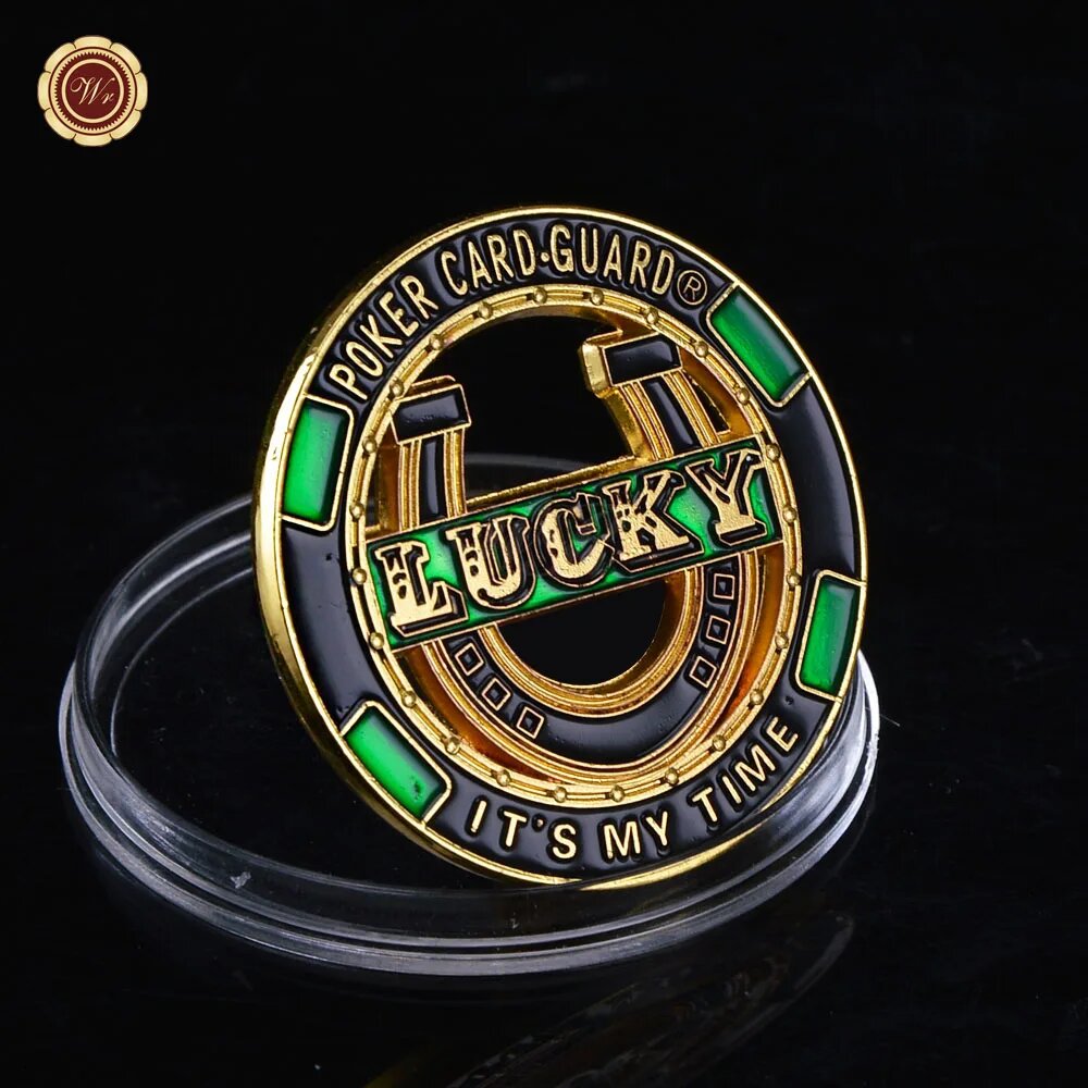 Металлическая защитная покерная карта, покерные карты, металлические сувенирные фишки, казино, дилер, монета, покерная игра, Hold'em аксессуары, удачный товар