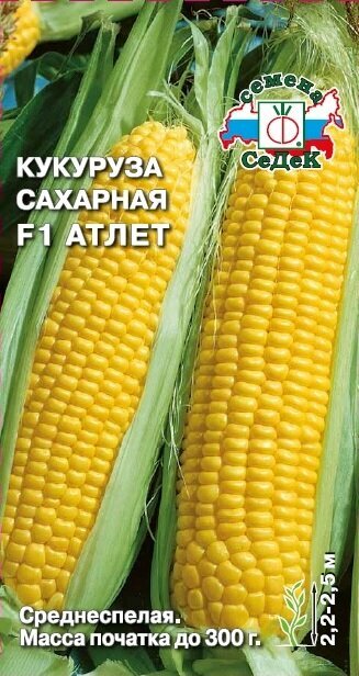 Кукуруза Атлет F1 сахарная 4г Ср (Седек)
