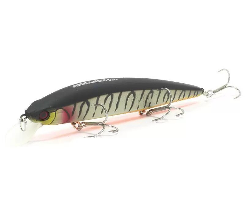 Воблер Jackall RERANGE 130SP 130см 22.3гр Заглубление:0.1-1.5м #UV Mat Silver Tiger