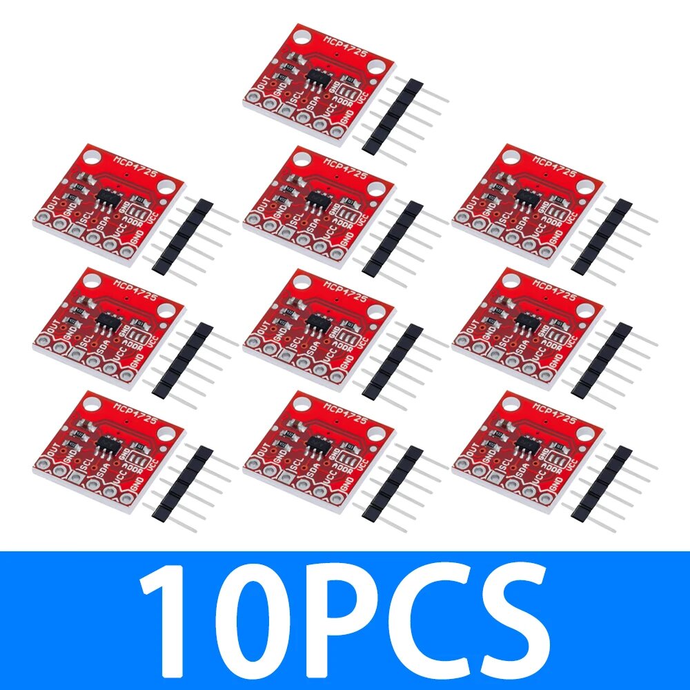 10шт CJMCU-MCP4725 I2C ЦАП модуль