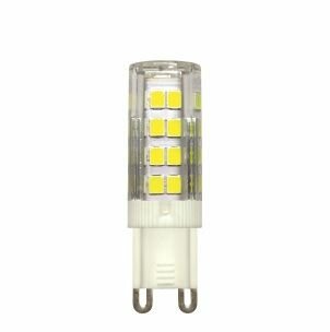Лампочка светодиодная G9, 10 штук. LEEK LE JCD LED 5W 6K G9 230V (CR)