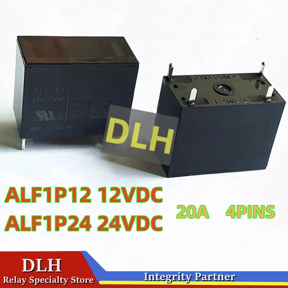 Реле мощности DLH ALF1P05, ALF1P12, ALF1P18, ALF1P24 5 шт. ALF1P24 24VDC