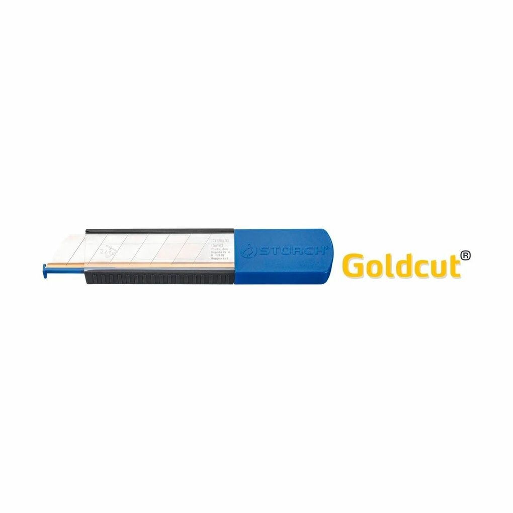 Лезвия сменные с титаново-нитридным покрытием Storch Premium Goldcut 356380 (10шт*18мм)