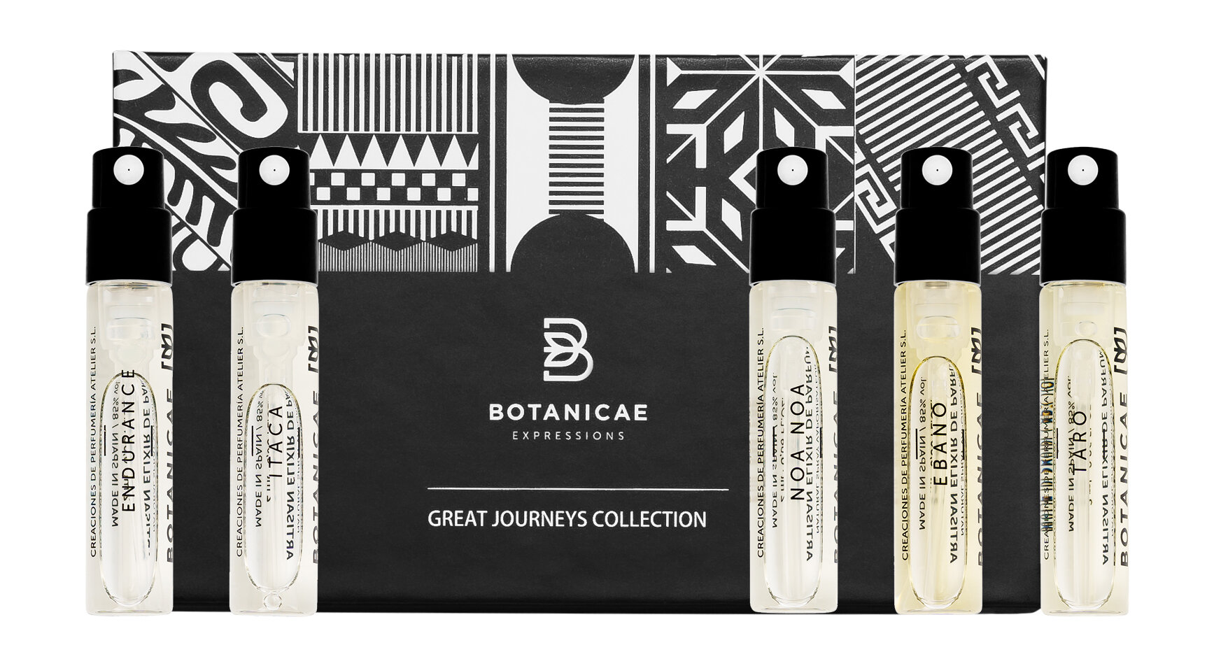 BOTANICAE EXPRESSIONS Набор Духов унисекс, 5х2 мл