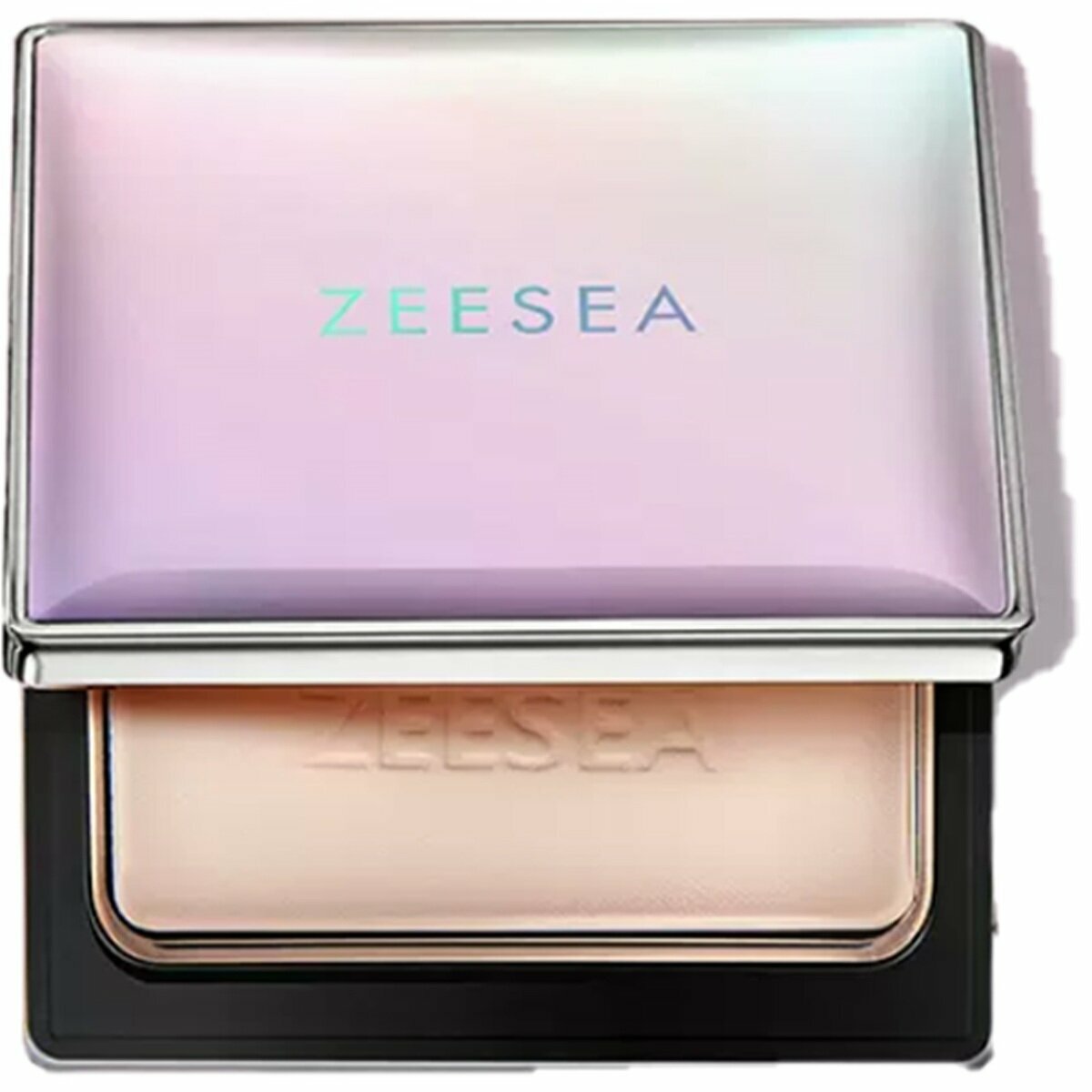 Пудра компактная, Zeesea, Refreshing silky powder, тон BC02, телесный, 8 г
