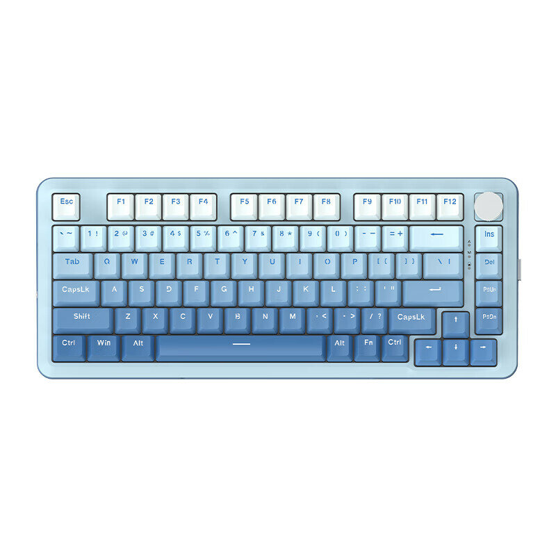 Трехрежимная настраиваемая механическая клавиатура REDRAGON KS82 PRO, Gradient Blue, Bluetooth