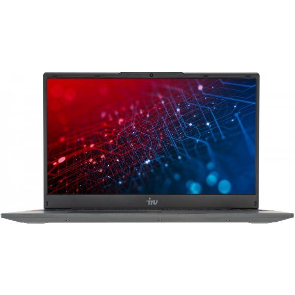 Ноутбук iRU Tactio 15PHC 15.6", 2046017, IPS, AMD Ryzen 7 5825U 2ГГц, 8-ядерный, 16ГБ DDR4, 512ГБ SSD, Radeon Graphics, Windows 11 Pro, черный