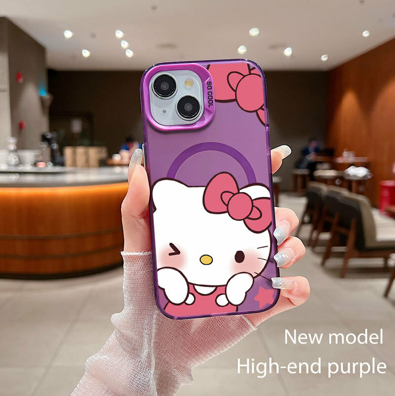 Жесткий диск CYK9009, для Apple 14 PROMAX, магнитный, серебристый, фиолетовый