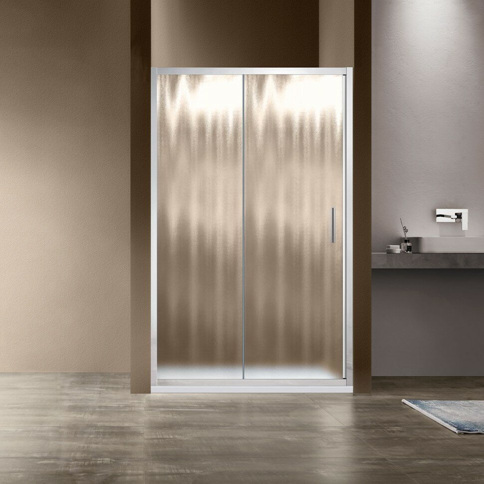 Душевая Дверь Garda Vds-1g120ch, 1200, Хром, Стекло Шиншилла