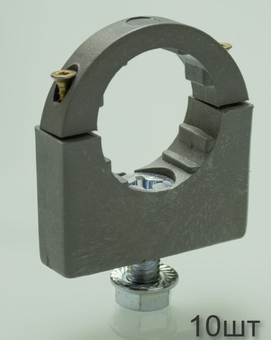 Крепеж на монтажную шину, для коллектора 3/4 (овентроп) Лик-Лик kok34. 10шт