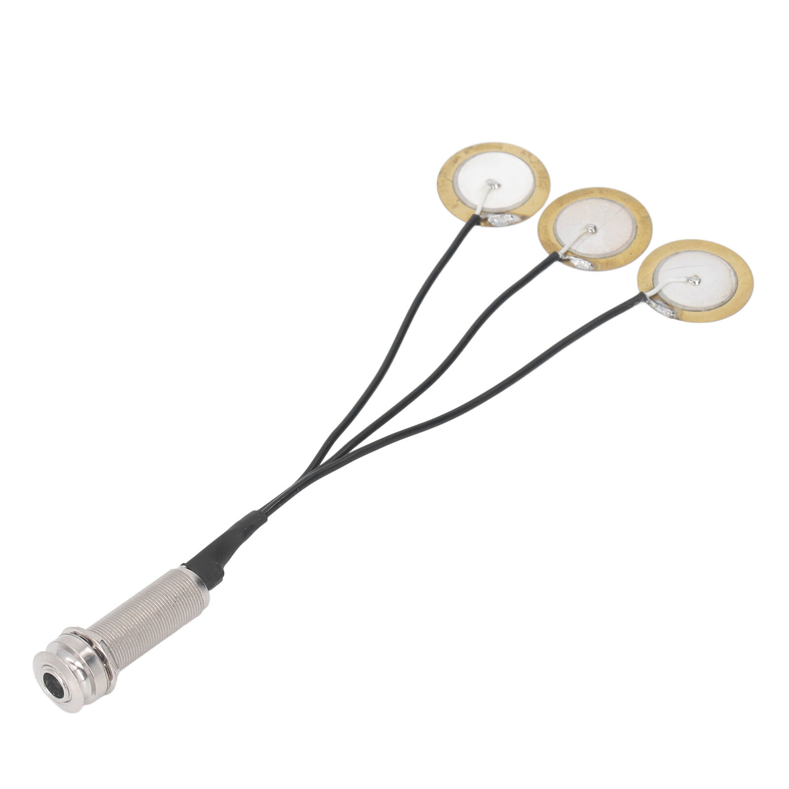 Инструменты с преобразователем звука Пассивный пьезоакустический звукосниматель Самоклеящийся звукосниматель для фолк-гитары, укулеле, банджо, мандолины