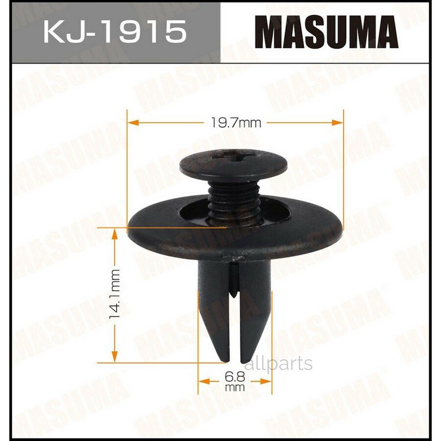 MASUMA KJ-1915 клипса!\Subaru Forester/Impreza/Legacy/Tribeca 00>