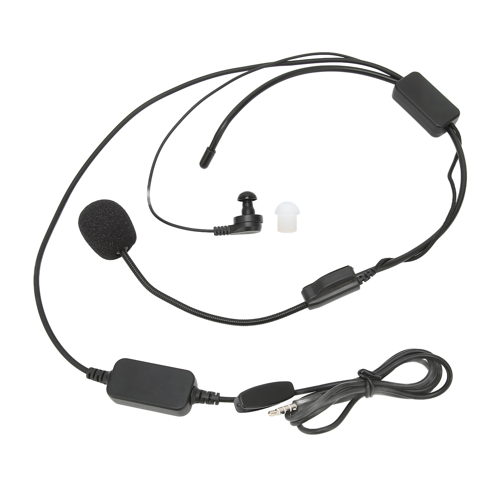 Мотошлем гарнитура 3.5MM Bluetooth с шумоподавлением, микрофоном и переключателем для Vnetphone V6 V