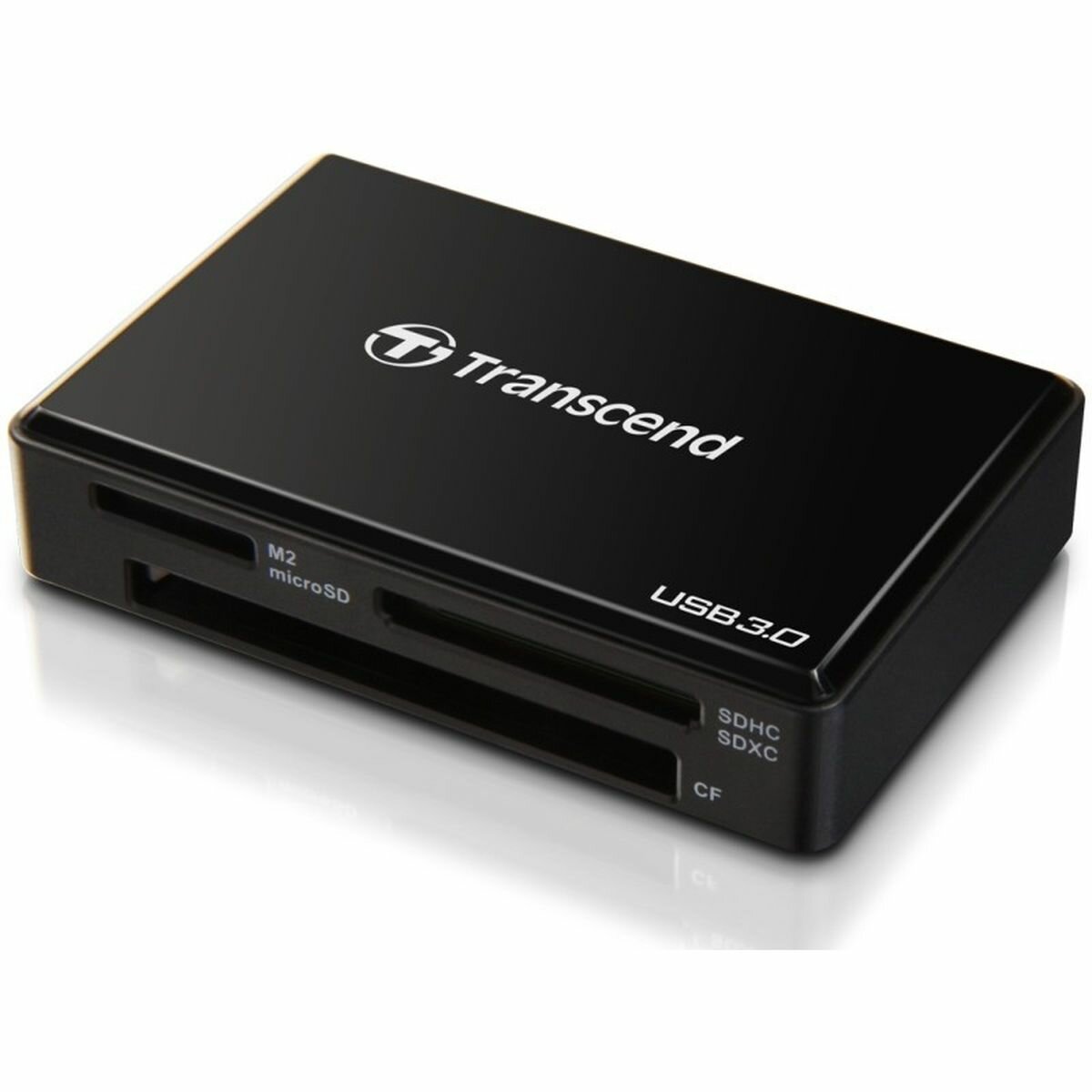 Картридер внешний Transcend TS-RDF8K2 Multi-Card Reader USB3.0, черный