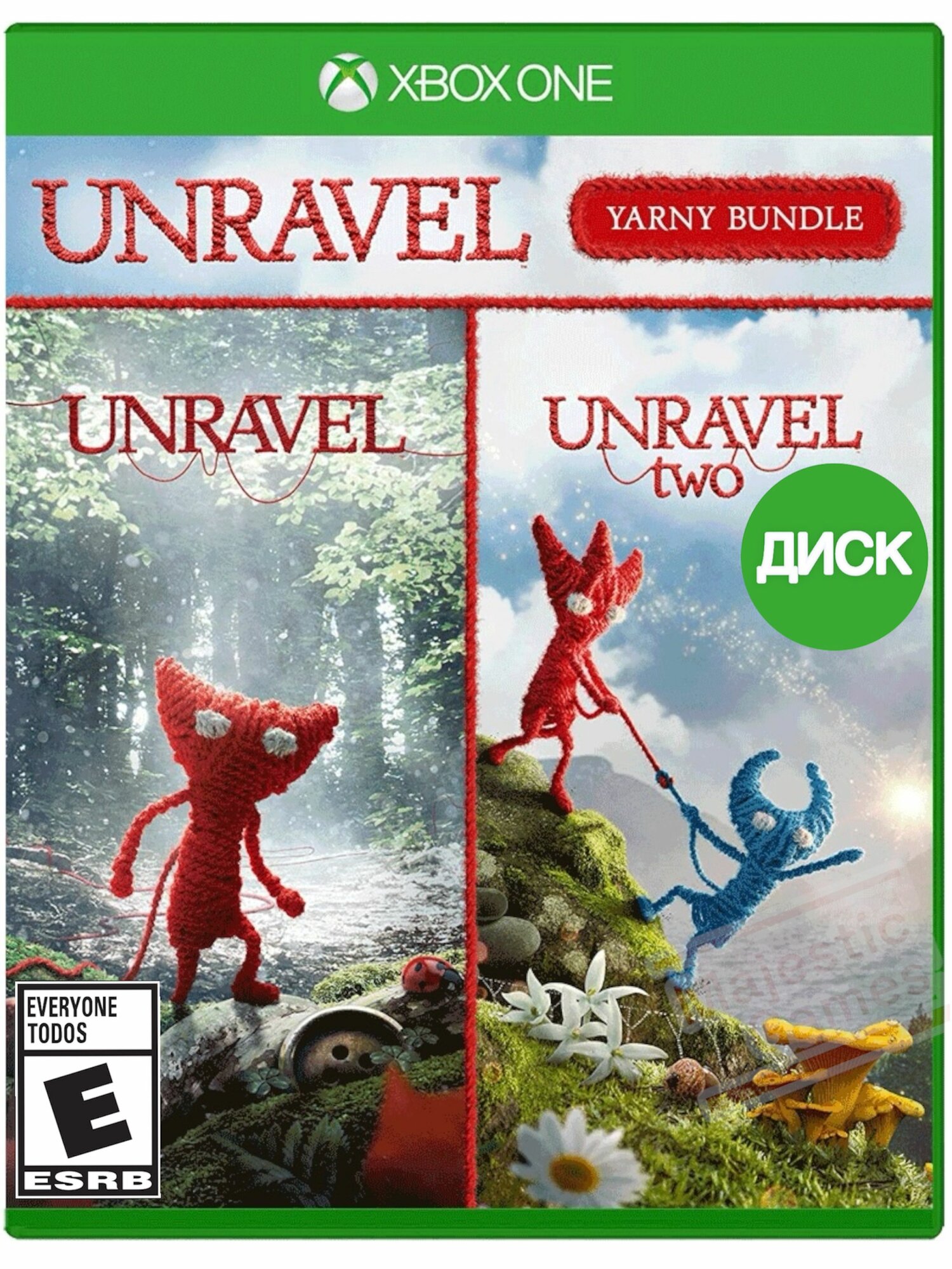 Игра Unravel Yarny Bundle (Диск, Xbox One, Xbox Series X, Английская версия)
