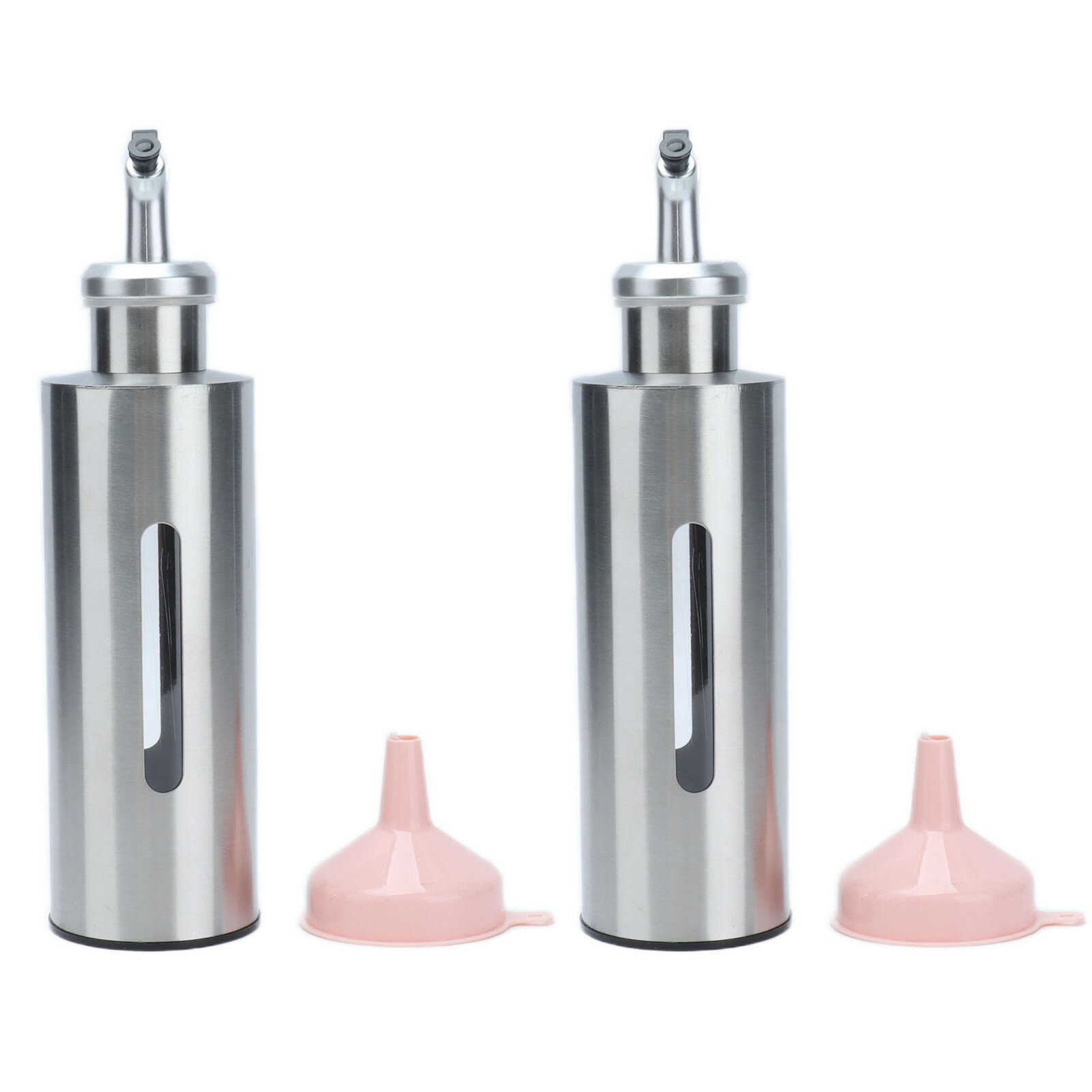 Распределение масляного диспенсера из нержавеющей стали и очистка и очистка современного дозатора оливкового масла для уксусного соуса290 мл