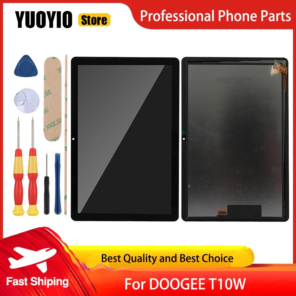 Оригинальный сенсорный экран для DOOGEE T10W T10 Pro T10E T10S T10 Plus, планшетный T10W No Frame