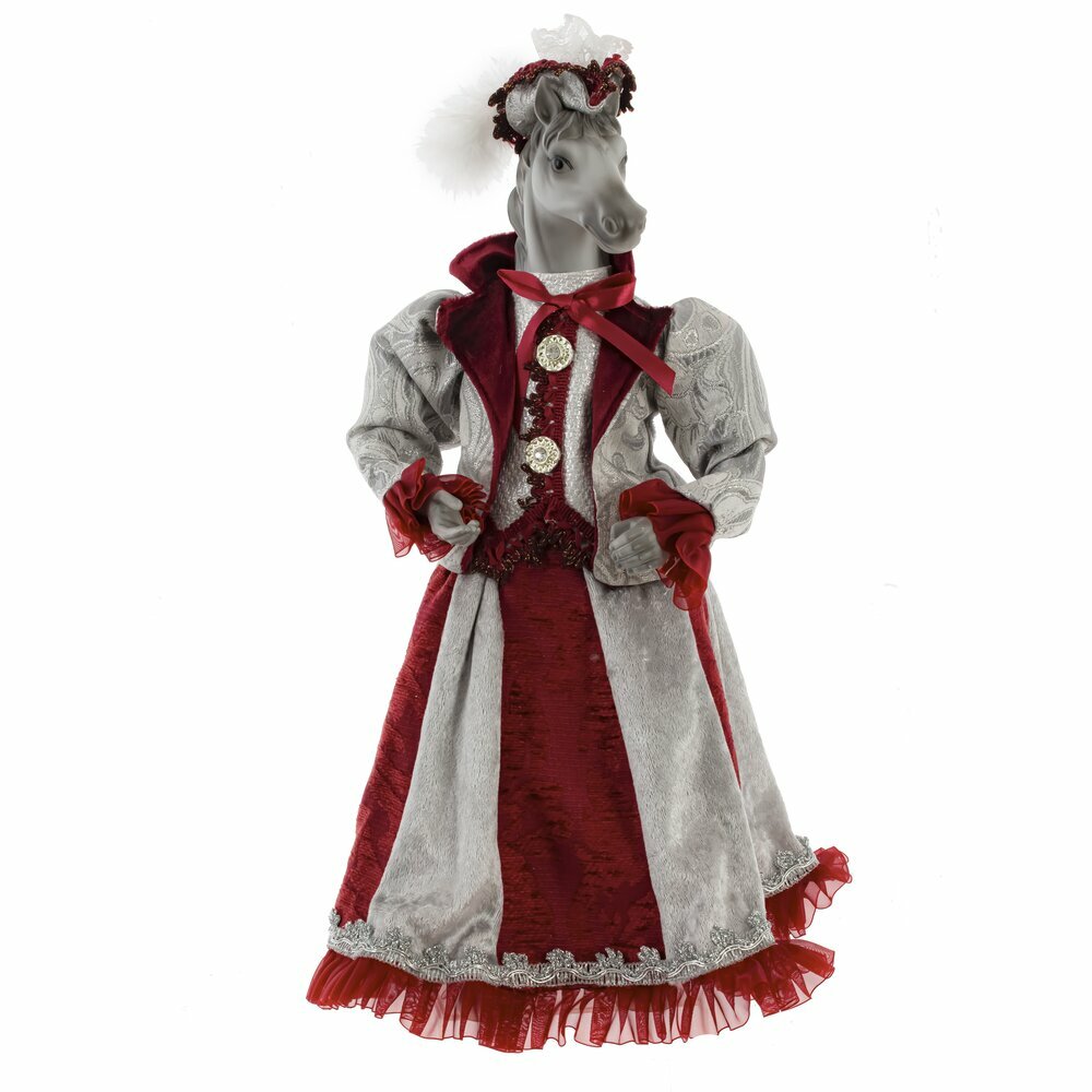 Мягнонабивная игрушка Лошадь , 18х14х46 см KSM-826040