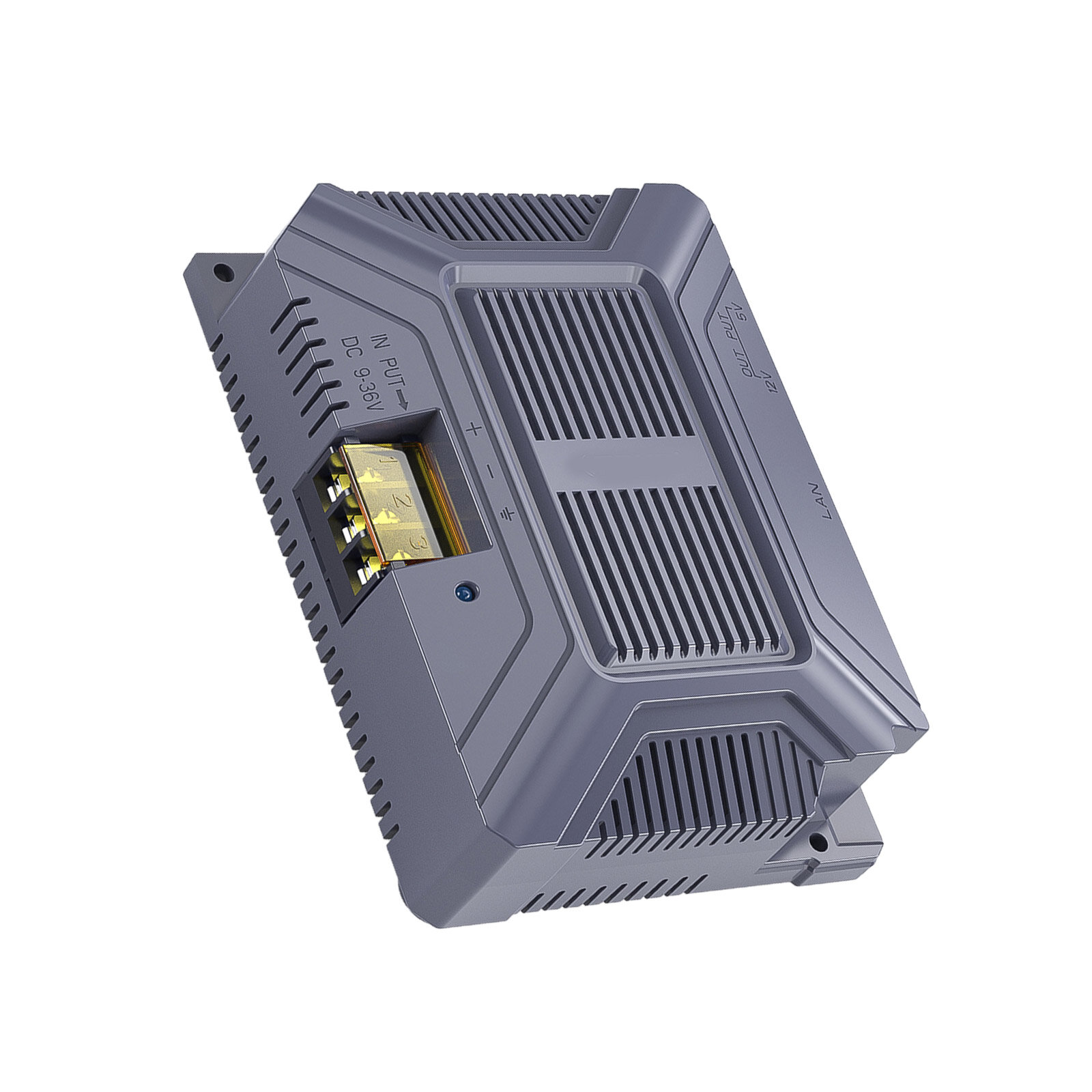 5-портовый адаптер питания 12В 3А 180ВТ с гигабитной емкостьюю