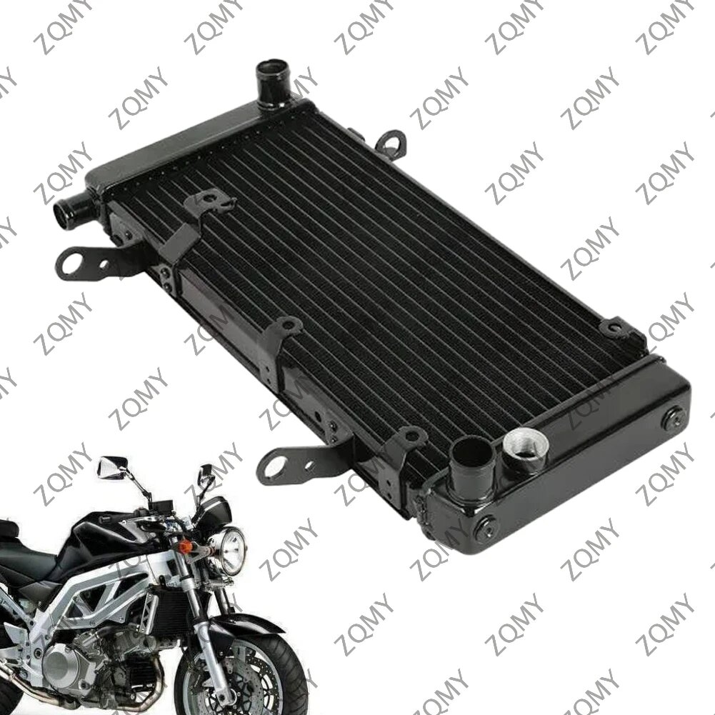 Для SUZUKI SV1000 SV1000S 2003 2004 2005 2006 2007 2008 лет мотоциклетный резервуар для воды в сборе с водяным охлаждением радиатор резервуар для воды