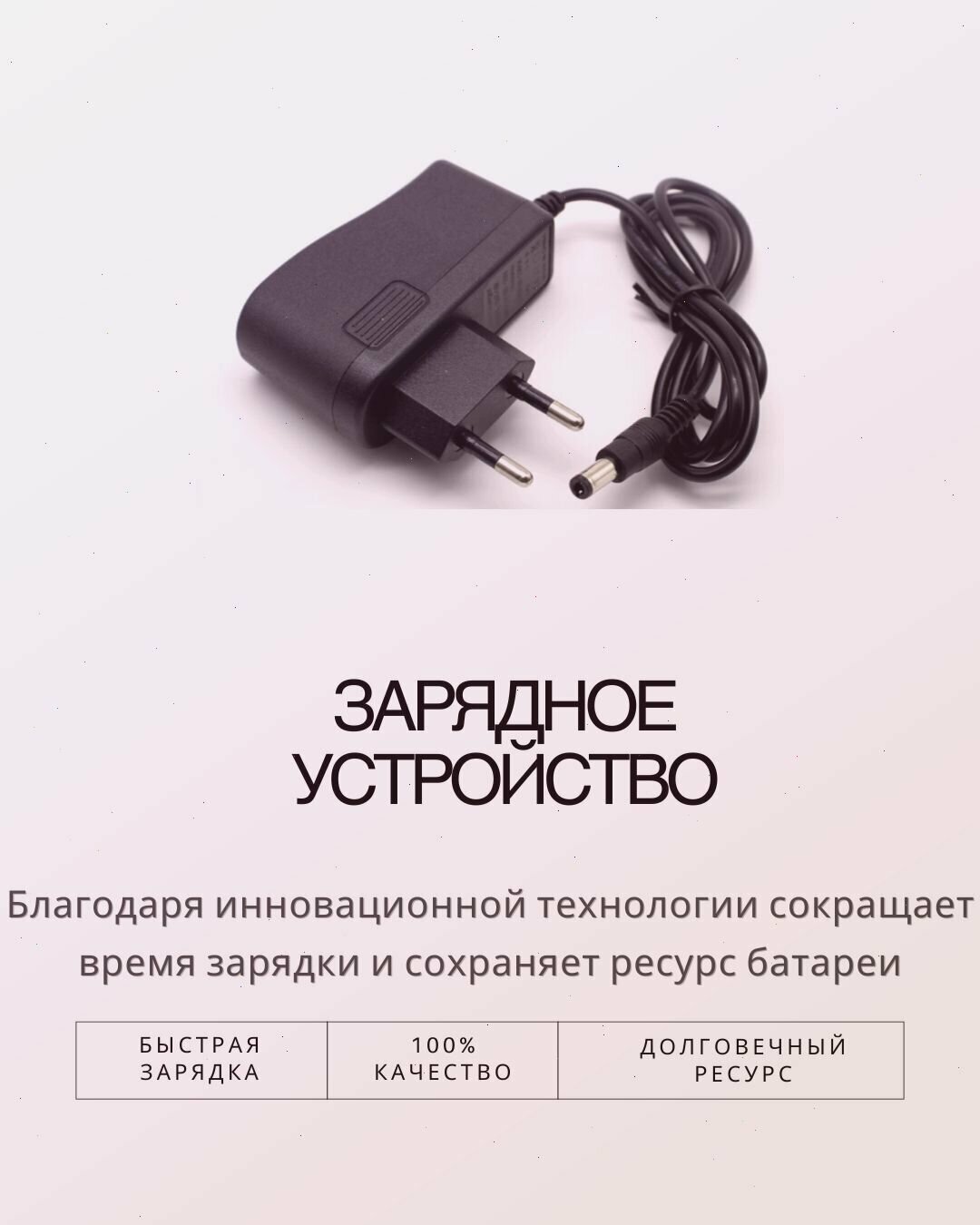 Зарядное устройство для Tefal RH8972WO/2D0, RH8972WO/2D1, RH8977WO/2D0