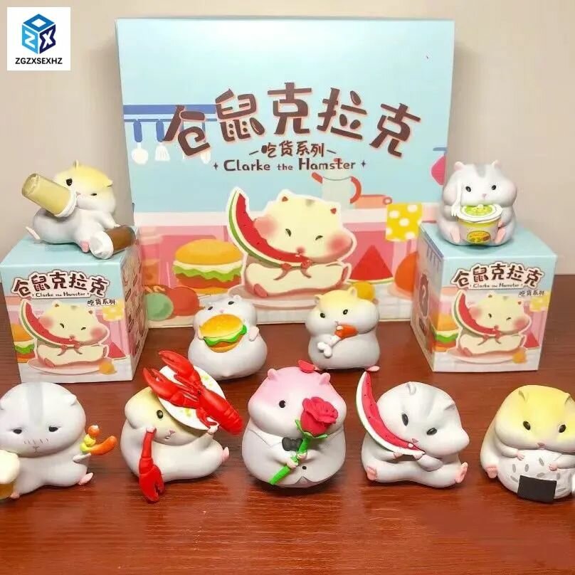 Статуэтка хомяка из смолы для детей