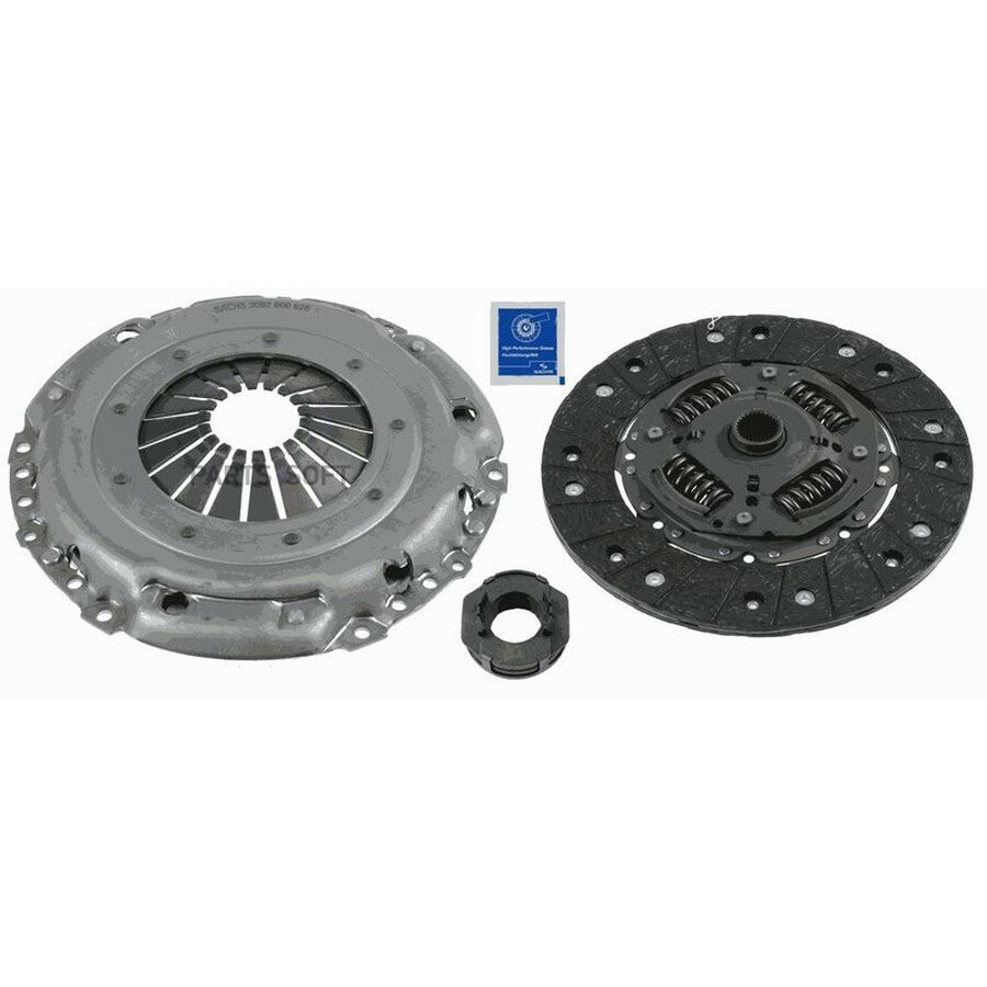 Комплект сцепления VW GOLF V (1K1) 2.0 2005-2008 от официального дистрибьютора, SACHS, артикул 3000951262
