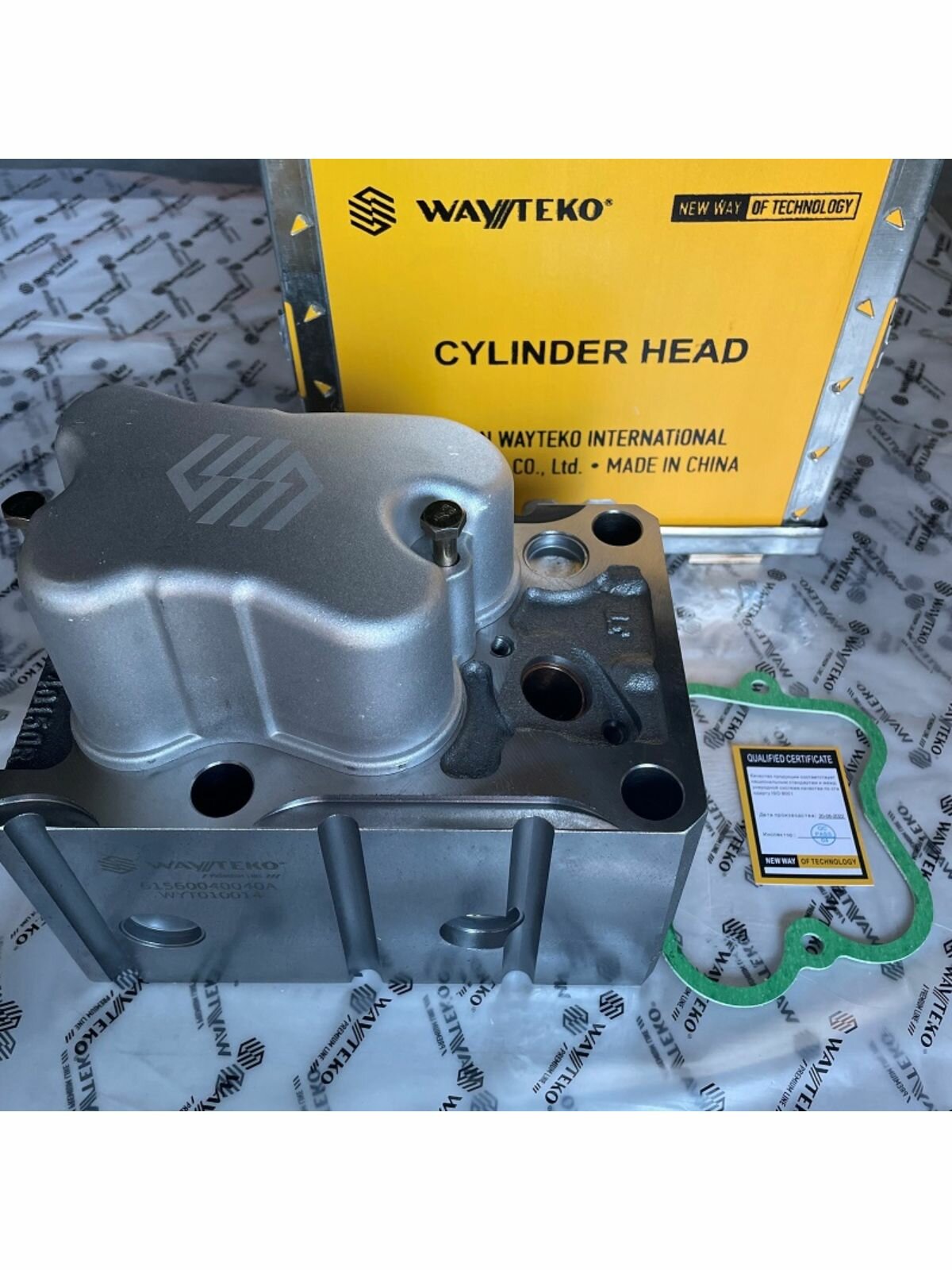 Головка блока цилиндров (в сборе) дв. WD615 Евро2 качество от WAYTEKO PREMIUM Арт. 61560040040A