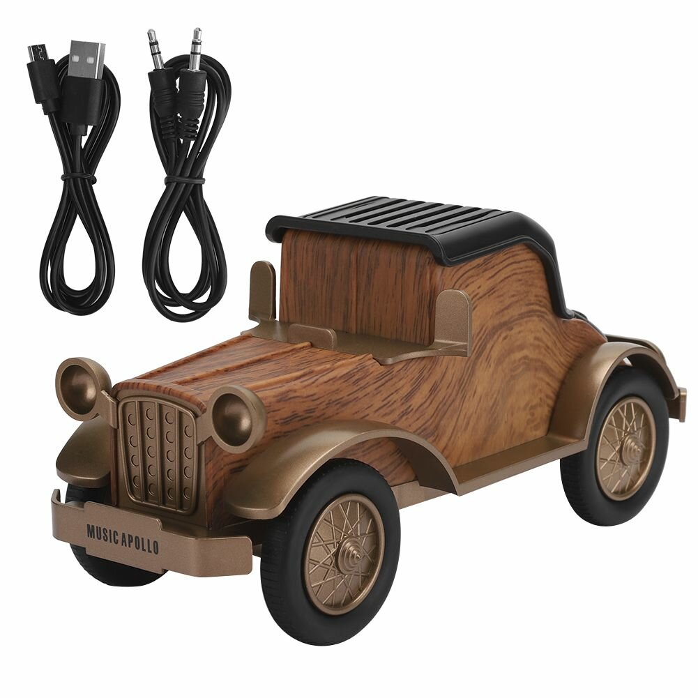 WISENOVO Bluetooth-динамик в виде ретро автомобиля для дома