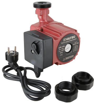 Насос циркуляционный VALTEC RS 25/6-130 с гайками VRS.256.13.0