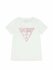 Футболка GUESS, размер 2 года, бежевый/белый