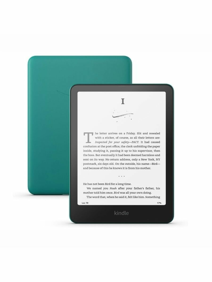Электронная книга Amazon Kindle Paperwhite (12th Gen, 2024) 16GB Jade