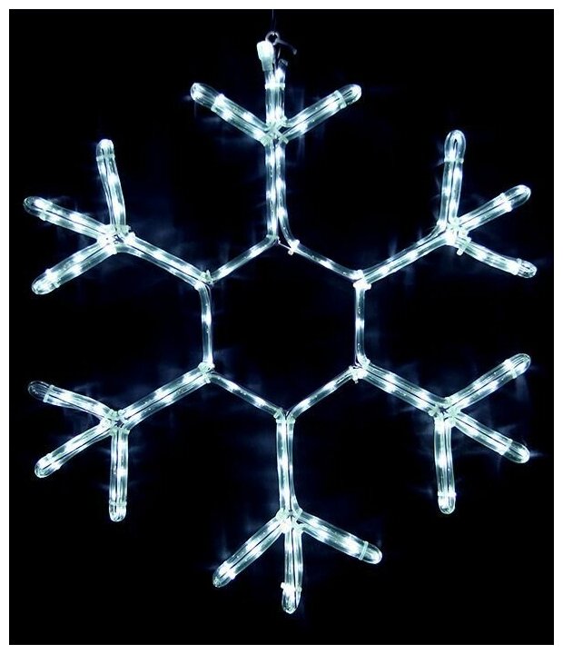 Светодиодная дюралайт, холодные белые LED-огни, 110 см, уличная, BEAUTY LED