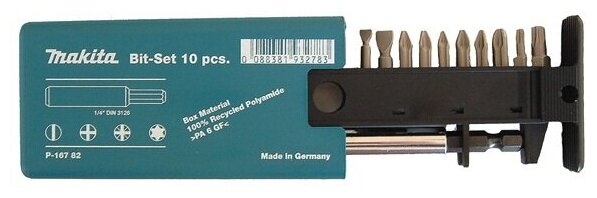 Набор бит Makita P-16782 10 шт.