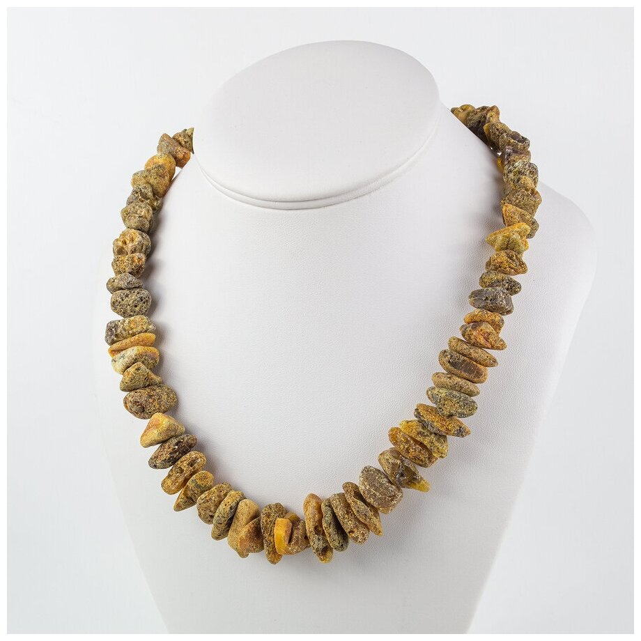 Колье, янтарь