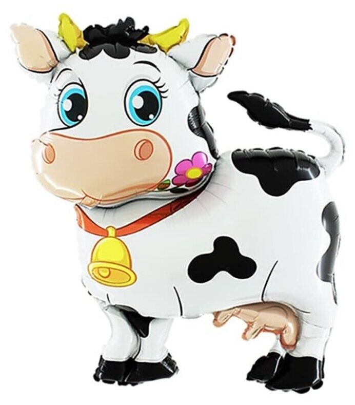Шар (36'/91 см) Фигура, Корова, 1 шт.