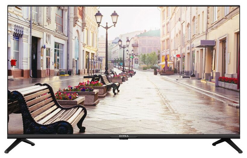 40" Телевизор Supra STV-LC40ST00100F, FULL HD, черный, смарт ТВ, Android