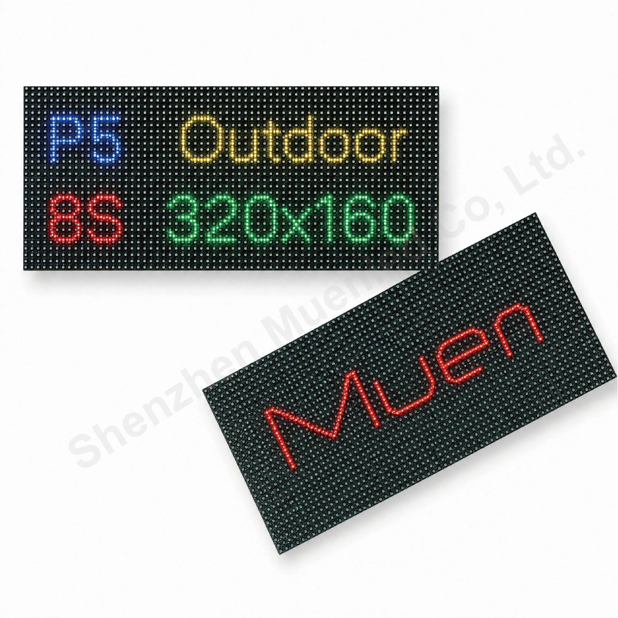 Светодиодный экран MUEN LED P5 64x32, 3 PCS языков