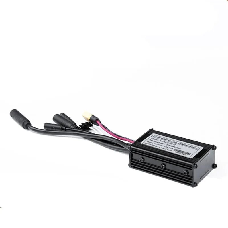 Контроллер для электровелосипеда 24v/36v/48v 15A, "три режима", водонепроницаемый, совместим с бесщеточными мотор-редукторами 250w и 350w.