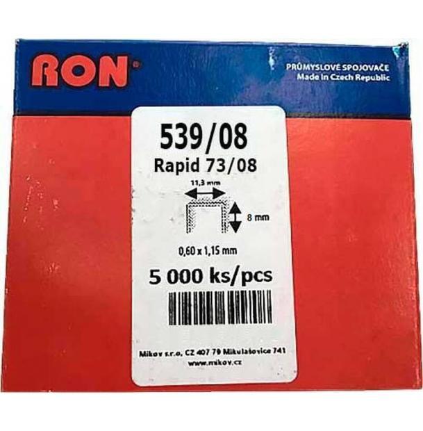 Скоба - 73/ 8 - 5000 (539/08) шт. RON 10101547