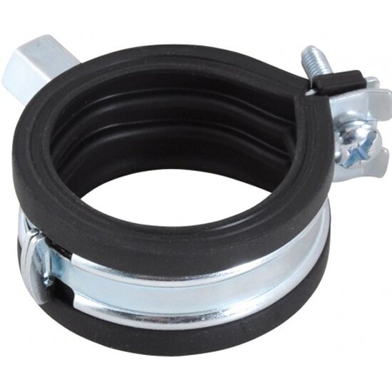 Хомут Walraven BIS KSB1, M8, D-25-28, с вкладышем epdm, оцинкованная сталь