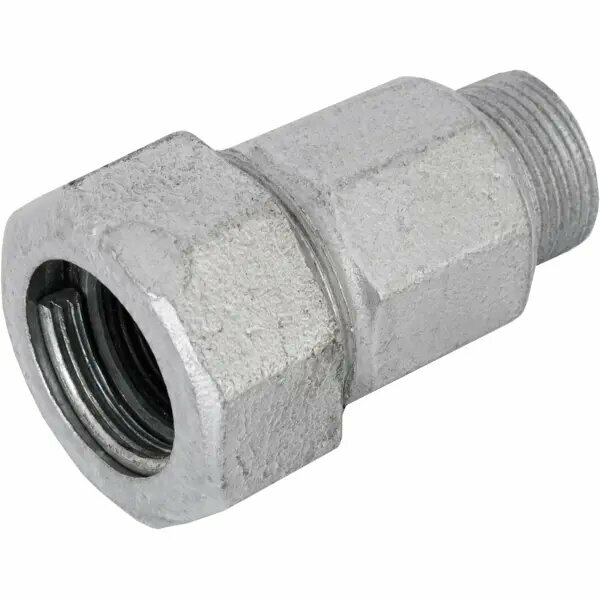 Муфта 3/4"x3/4" НР сталь 10010002