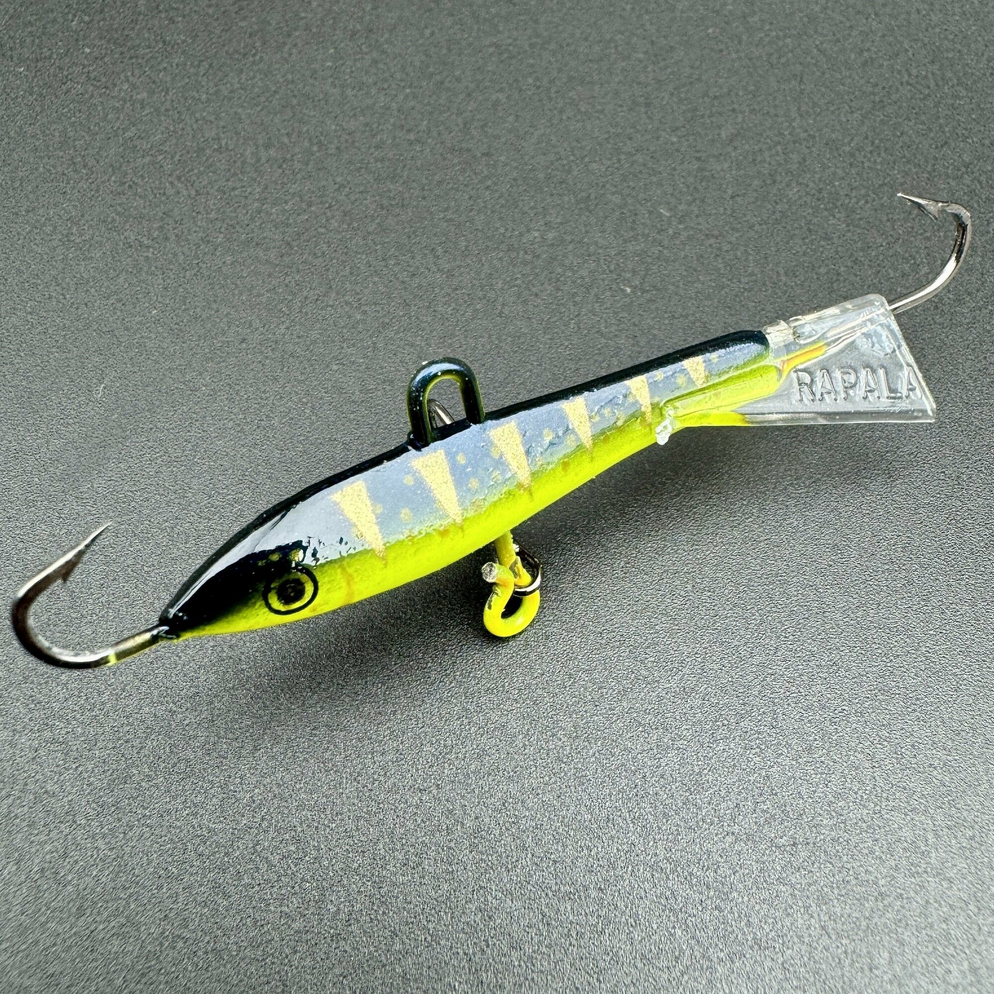 Балансир Rapala 9 гр 50 мм для зимней рыбалки на хищника: окунь, щуку, судак, берш, хариус, жерех
