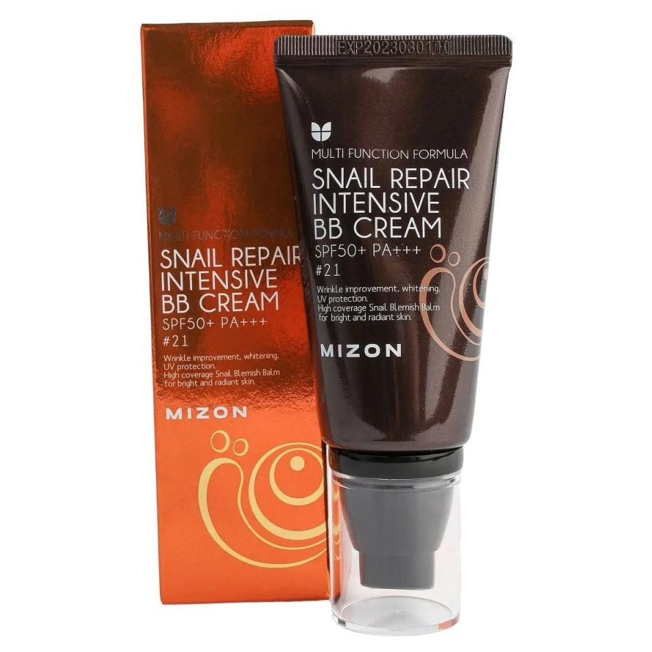 Тональный крем Mizon Snail Repair Intensive BB Cream SPF50+ РА+++, 31