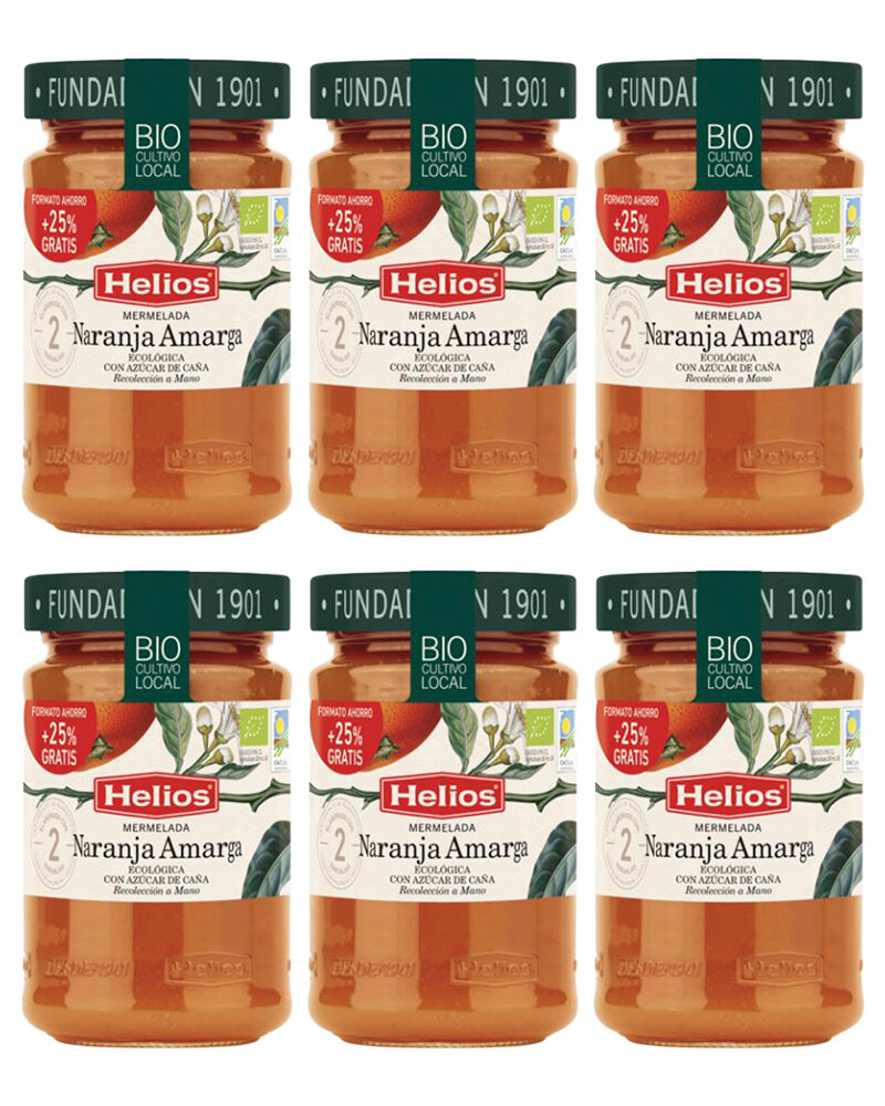 Конфитюр Helios из горького апельсина BIO 350 гр. - 6 шт.