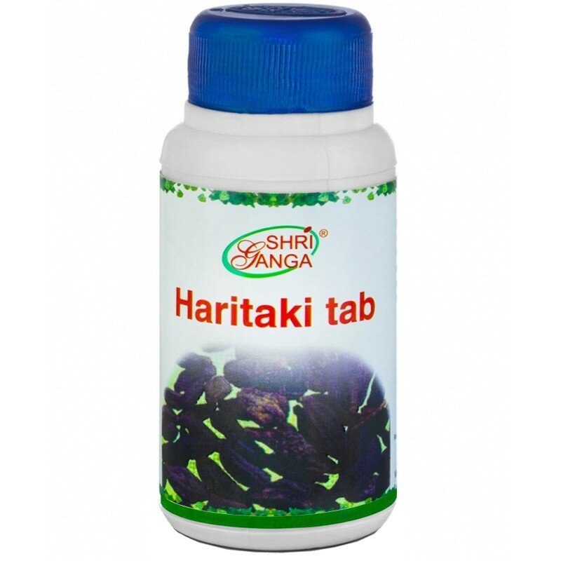 Харитаки Шри Ганга (Haritaki Shri Ganga), 120 таблеток